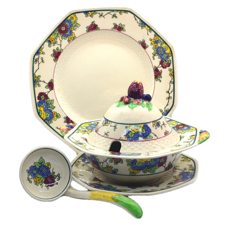 Royal Doulton Cromer China pattern D4744 – Vintage Farmhouse Antiques