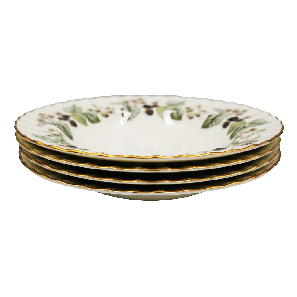 Royal Worcester China Lavinia 8-inch Rimmed Soup Bowl – Vintage ...