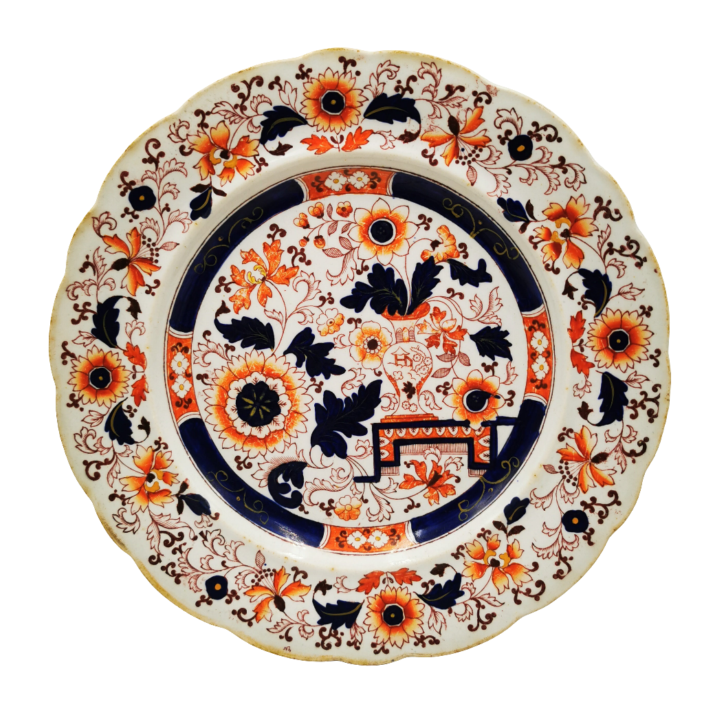 Antique Hicks Meigh & Johnson Stone China Plate – Vintage Farmhouse ...