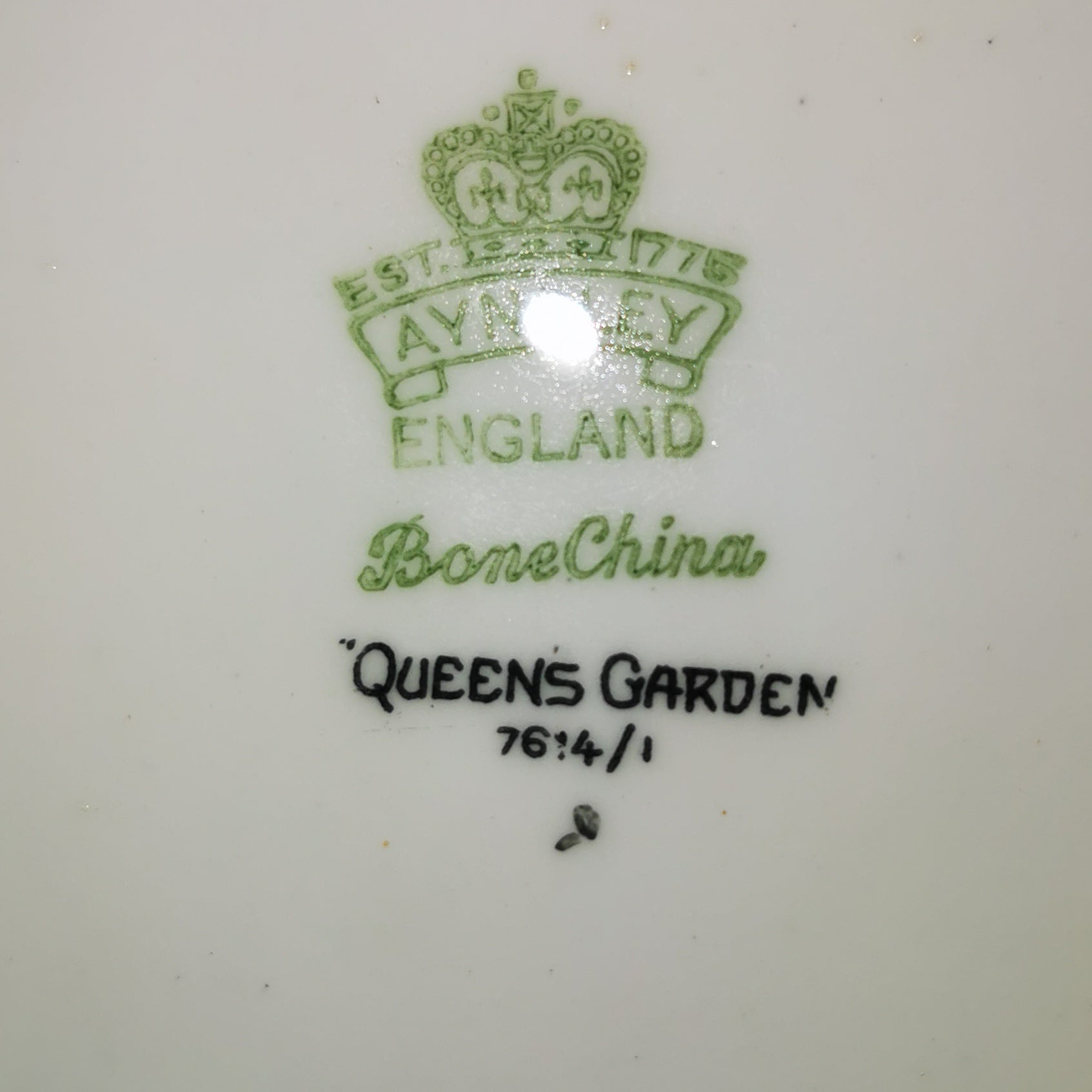 Vintage Aynsley China Queens Garden 35090 Dinner Plate – Vintage ...
