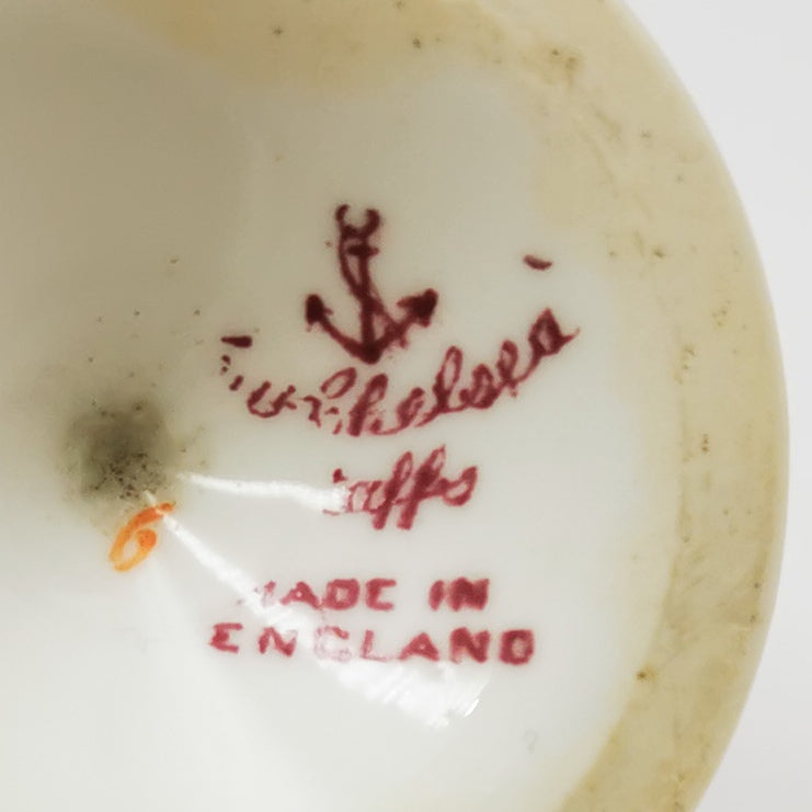 New Chelsea Pattern 1433 Pink Rose Bud Floral China Egg Cup – Vintage ...