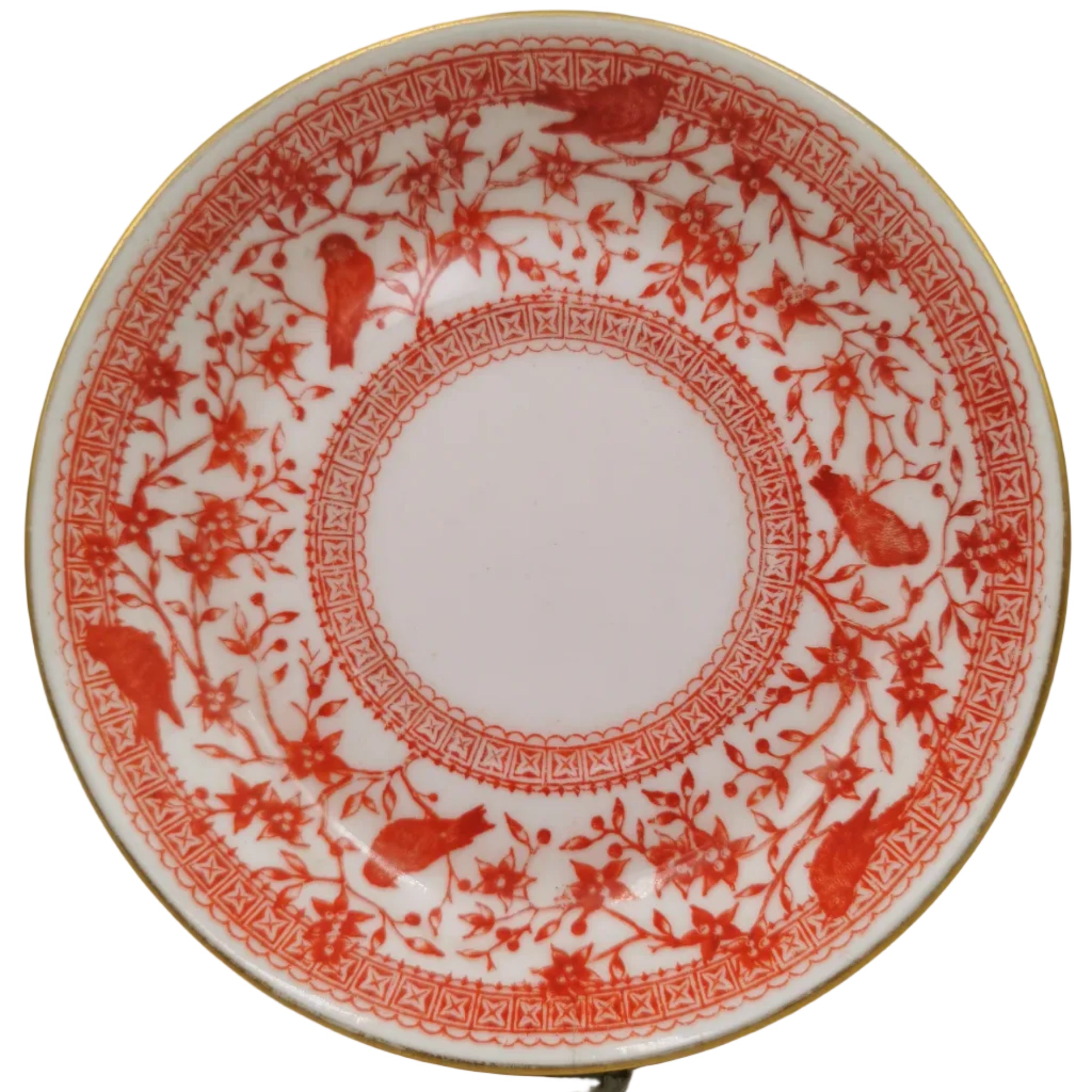 Royal Crown Derby China Pembroke Saucer 1883 – Vintage Farmhouse Antiques