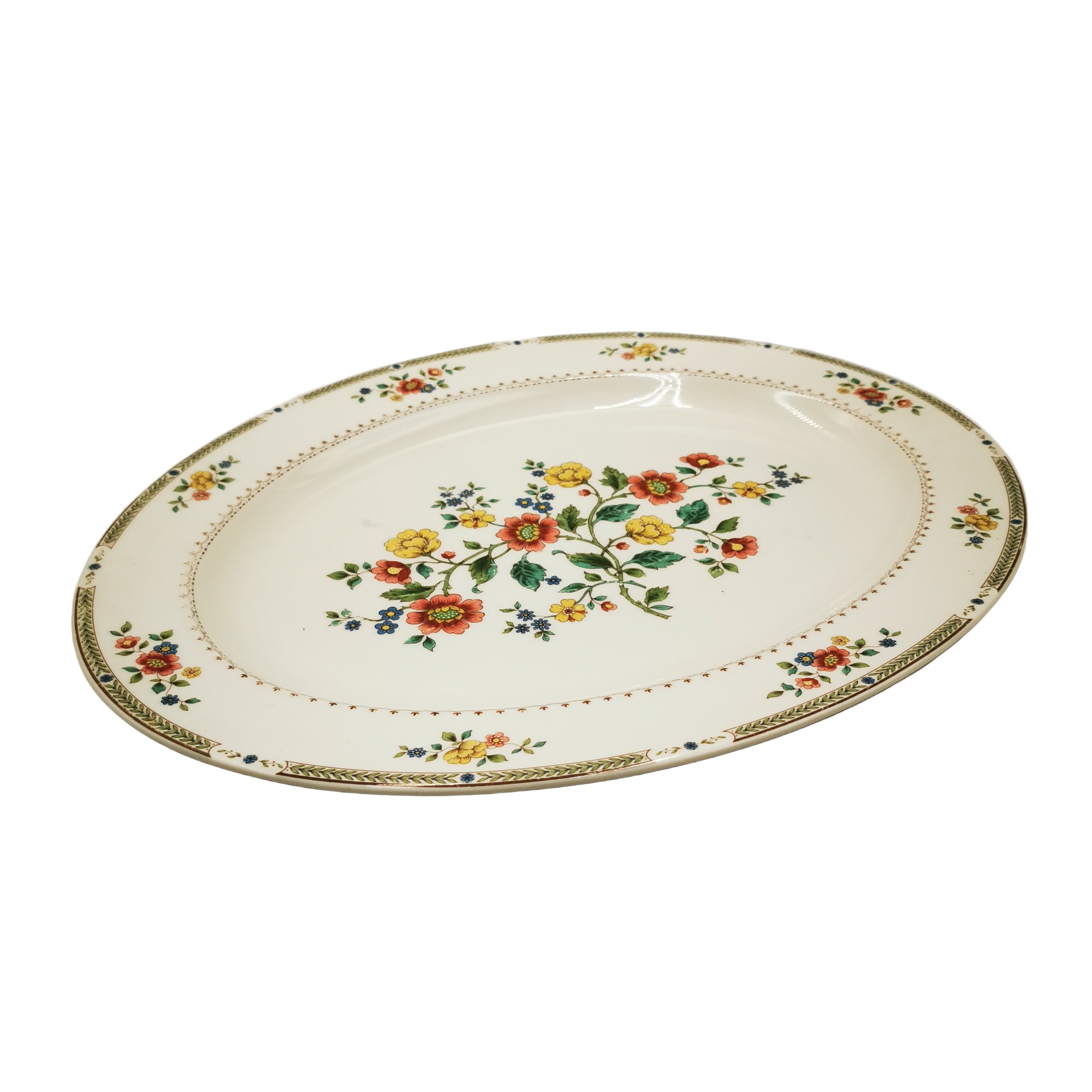 Royal Doulton Kingswood TC1115 China 16-inch Oval Platter – Vintage ...