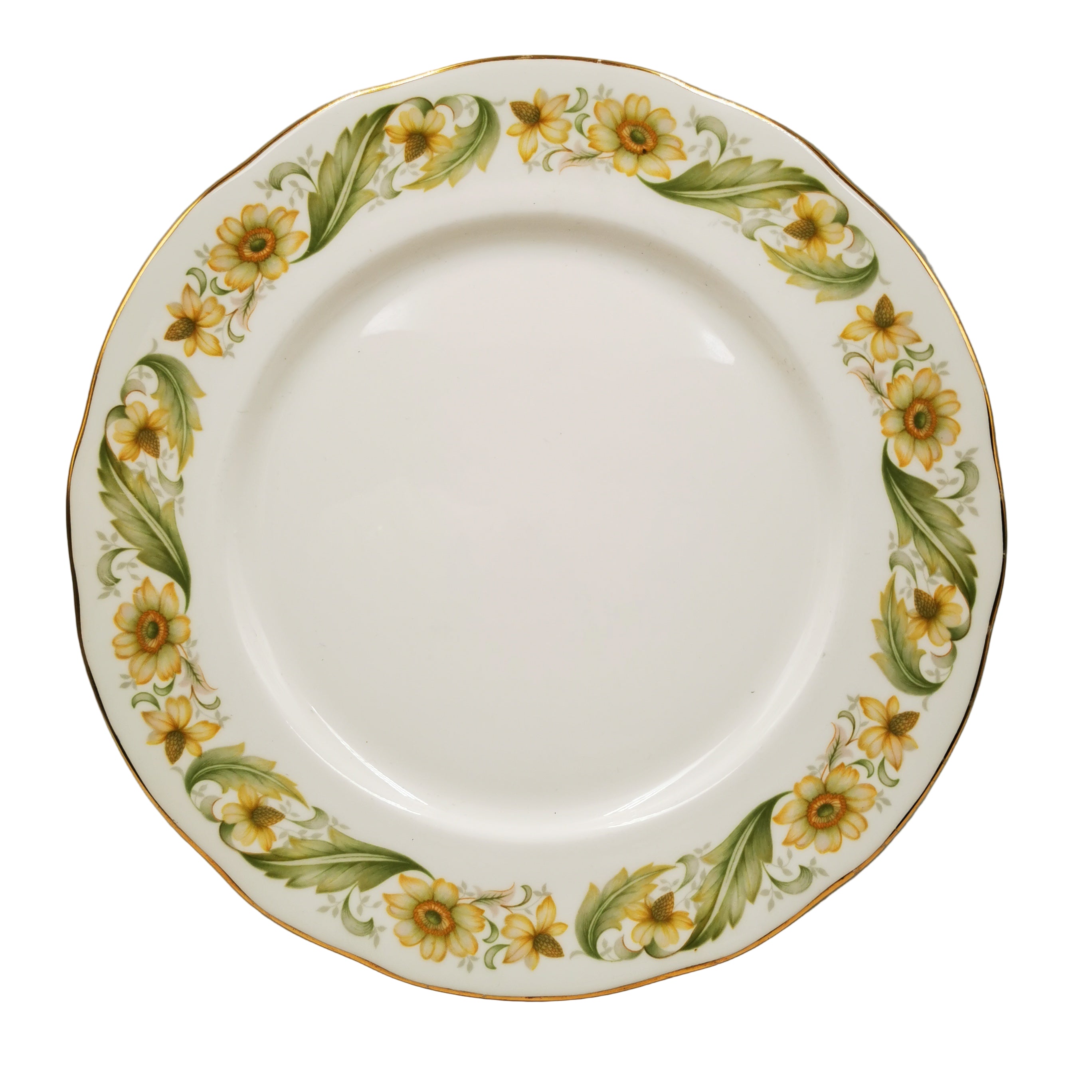 Duchess Bone China Dinner Plate in pattern 348 Greensleeves. – Vintage ...