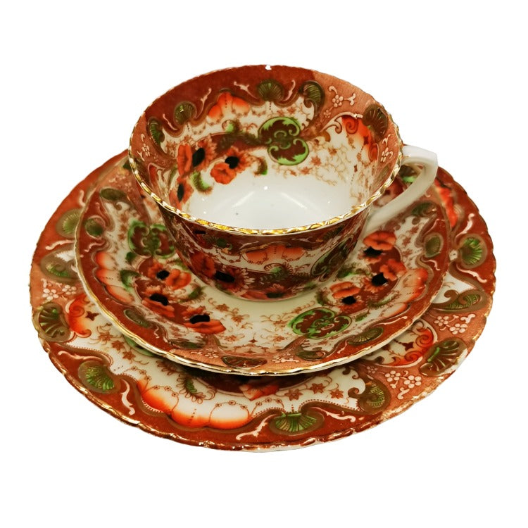 Antique Wild Bros China Royal Imari 1803 Teacup Saucer and Side Plate ...
