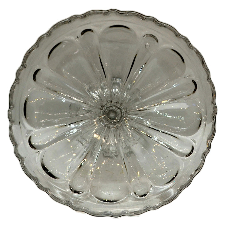 Antique English Pressed Glass Fruit Stand – Vintage Farmhouse Antiques