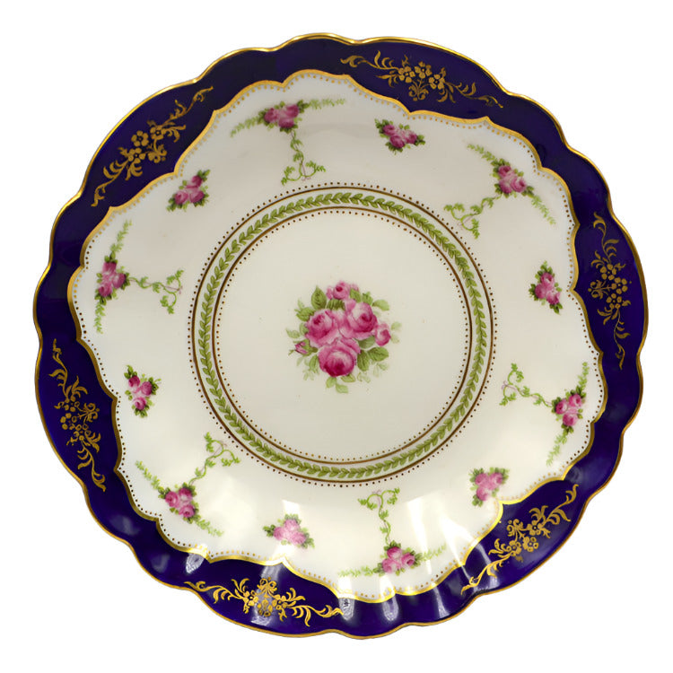 Antique George Jones & Sons Cresent Floral China Dessert Bowl 8405 ...