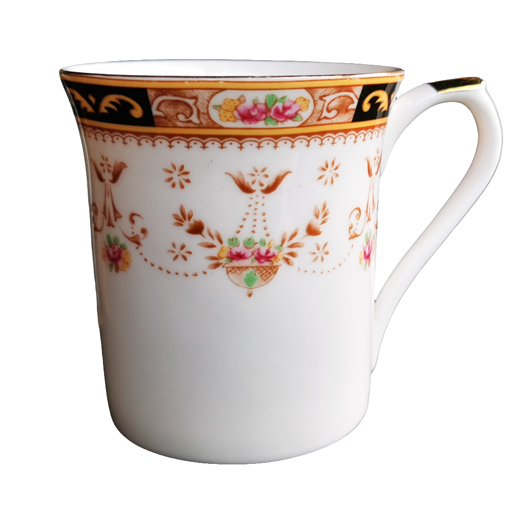 Queens China Royale Shape Classic Old England Bone China Mug – Vintage ...