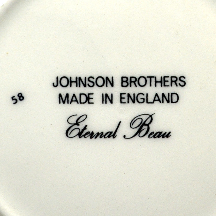 Johnson Brothers Eternal Beau Tea Cup & Saucer – Vintage Farmhouse Antiques