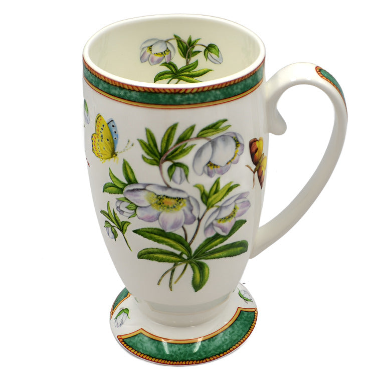 Hudson Middleton Flowers of the Month December Bone China Mug – Vintage ...