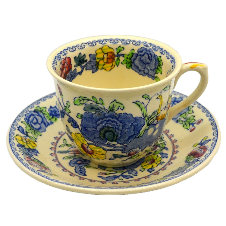 Mason's Regency C4475 Ironstone China Teacup and Saucer – Vintage ...