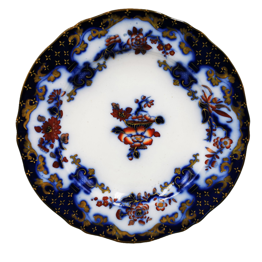 Antique Minton BB New Stone China 5184 Dessert Plate – Vintage ...