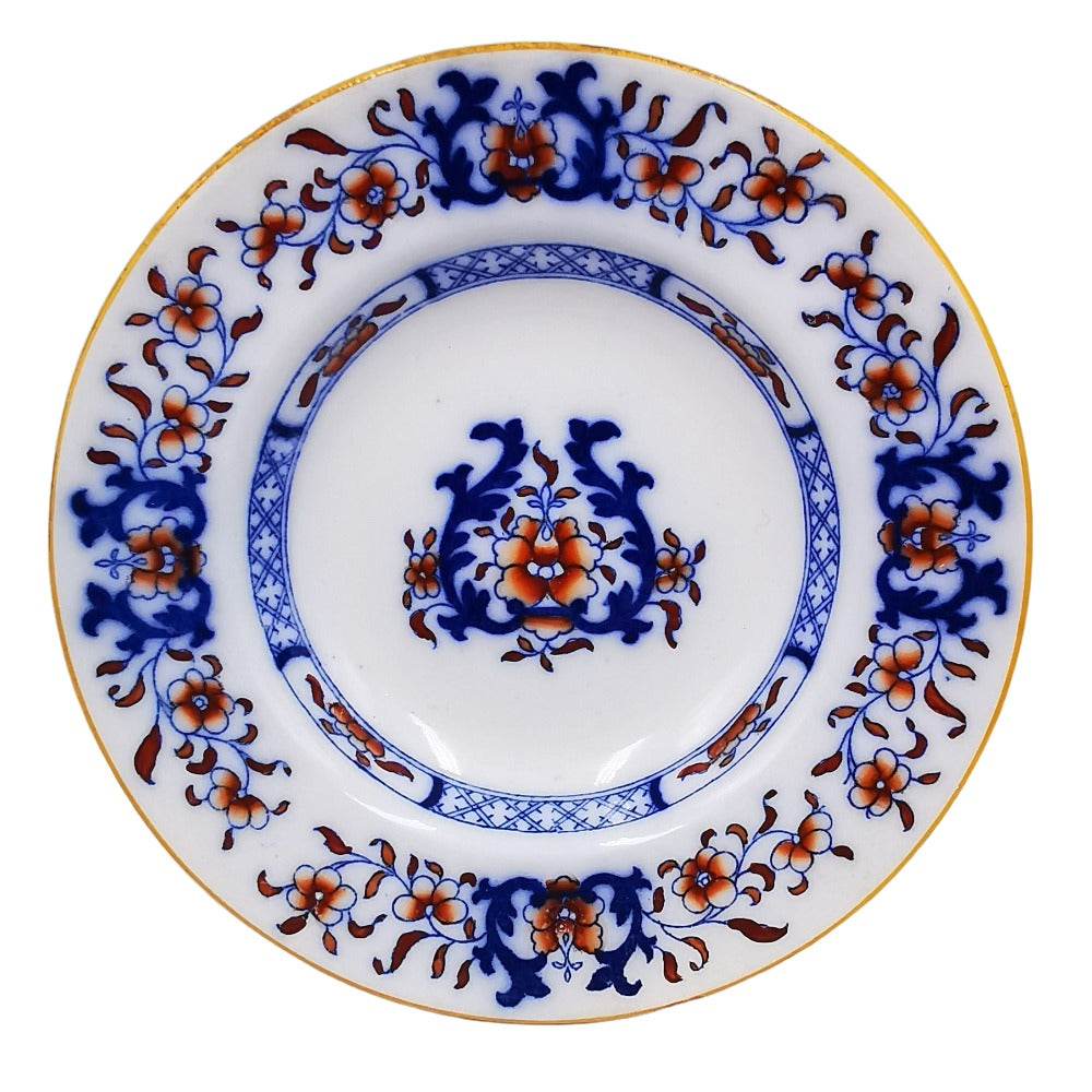 `Mintons China Lyre 8667 Flow Blue Dessert Bowl – Vintage Farmhouse ...