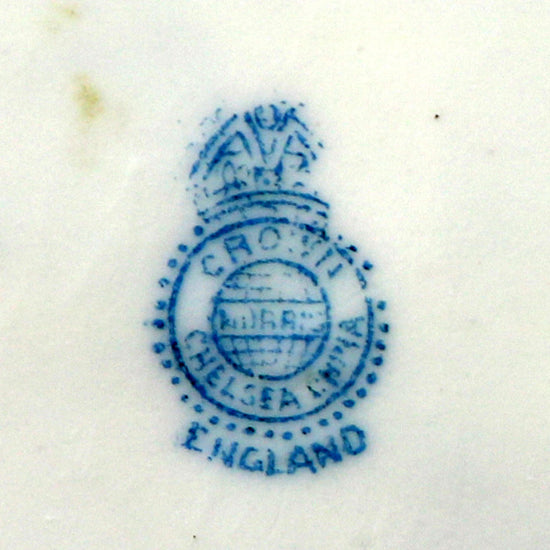 Antique Thomas Morris Powder Blue and White Willow China Trio – Vintage ...