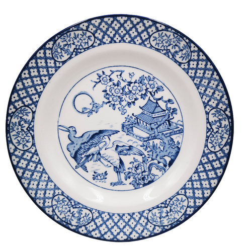 Wood & Sons Orient Blue and White China Side Plate – Vintage Farmhouse ...