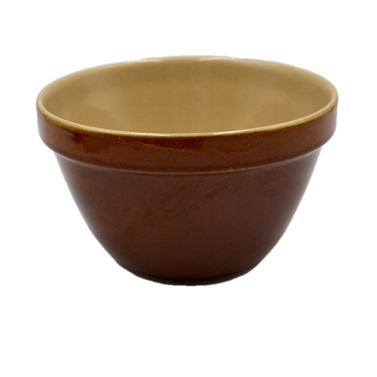 Brown Glazed Pudding Basin or Bowl – Vintage Farmhouse Antiques