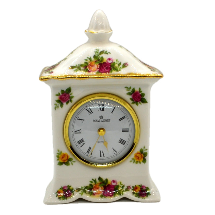 Royal Albert Old Country Roses 6.5-inch Mantle Clock – Vintage ...