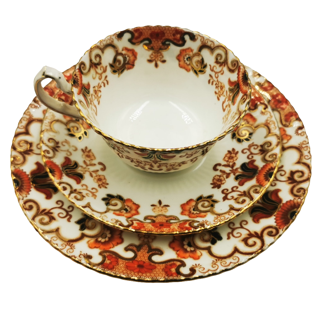 Antique Samuel Radford Gold Imari Pattern 947 China Tea Set for 12 ...