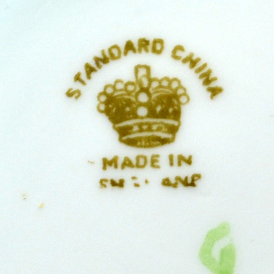 Antique Chapmans Standard China Art Deco Floral Sugar Bowl – Vintage ...