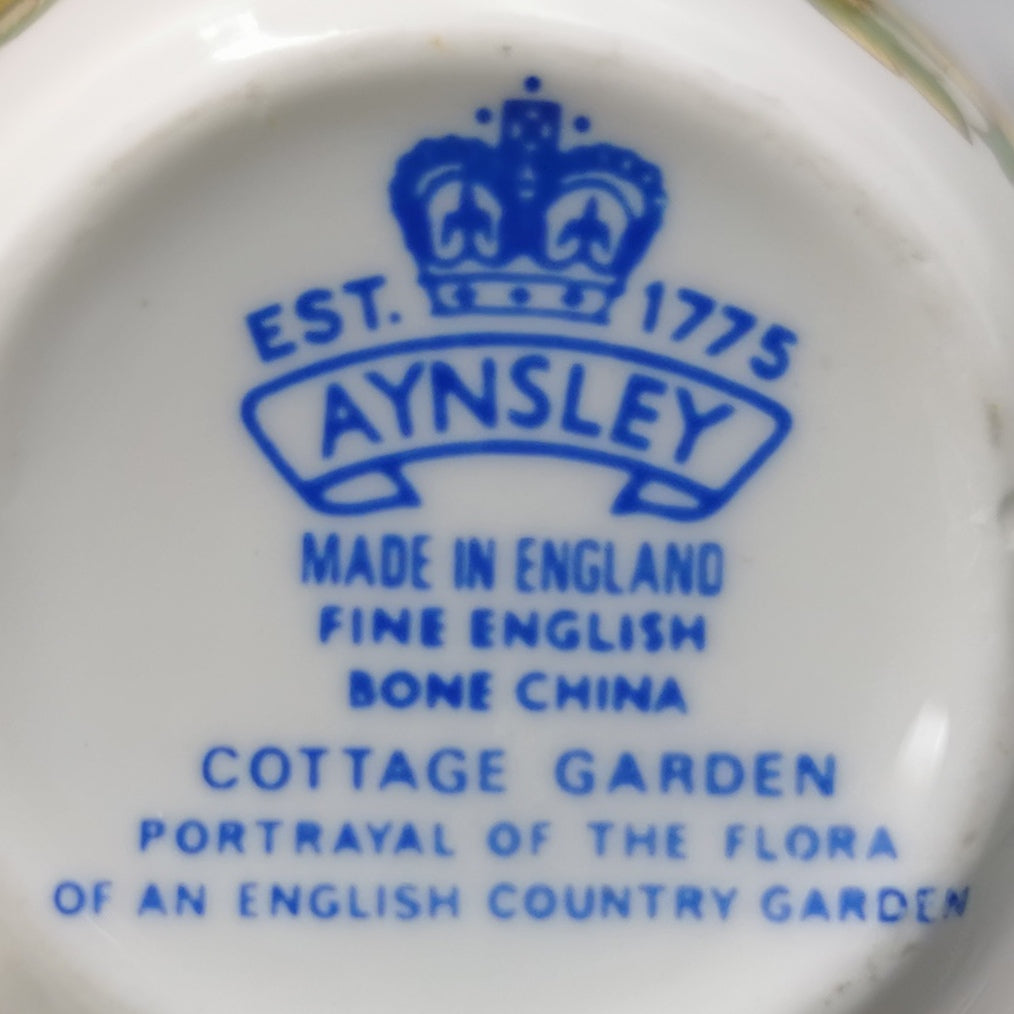 Aynsley China Cottage Garden Small Urn Bud Vase – Vintage Farmhouse ...