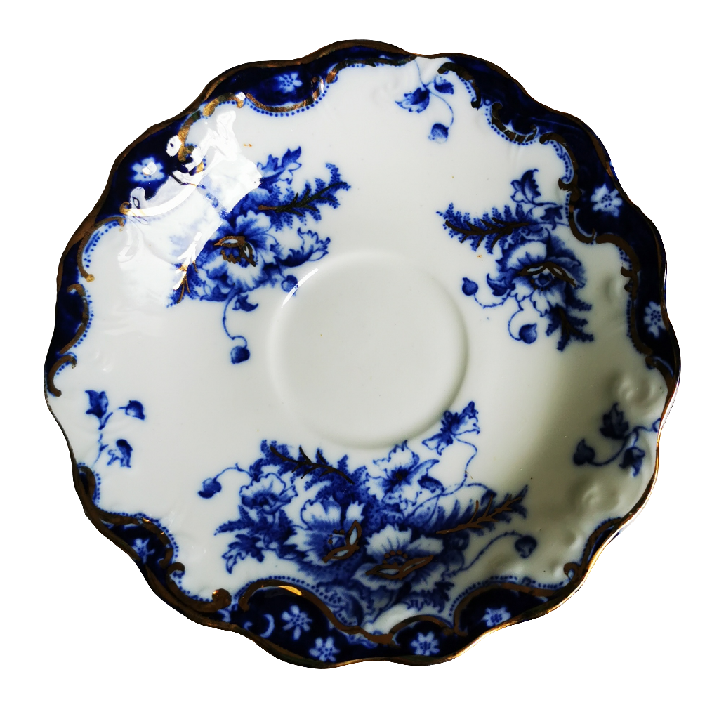 J H Cope & Co Wellington Blue and White China 4005 Saucer – Vintage ...