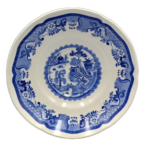 Mason's Willow Ironstone Blue and White China Tea Cup & Saucer ...