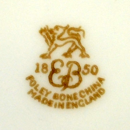 Elijah Brain Foley China Floral Teacup and Saucer 1948-1963 V2785 ...