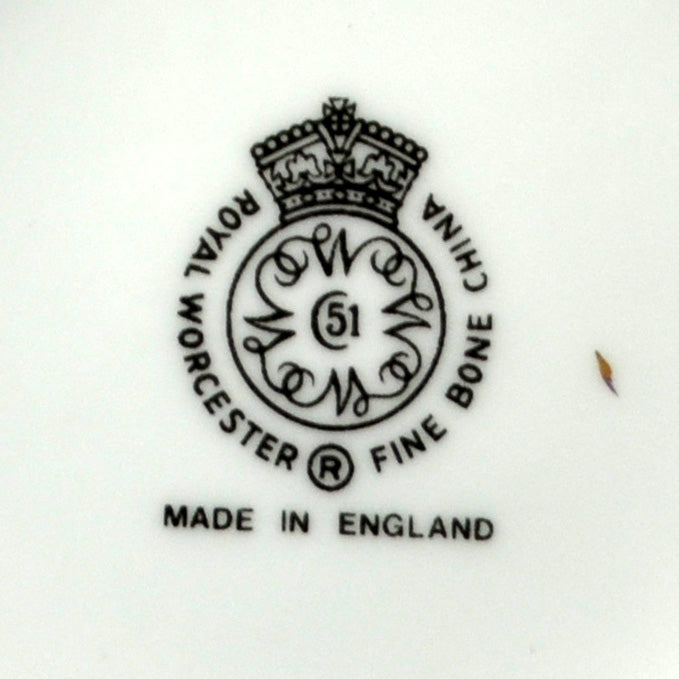 Royal Worcester China Floral Posies Stem Vase – Vintage Farmhouse Antiques