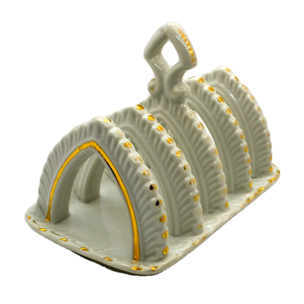 Antique Victorian China Toast Rack – Vintage Farmhouse Antiques