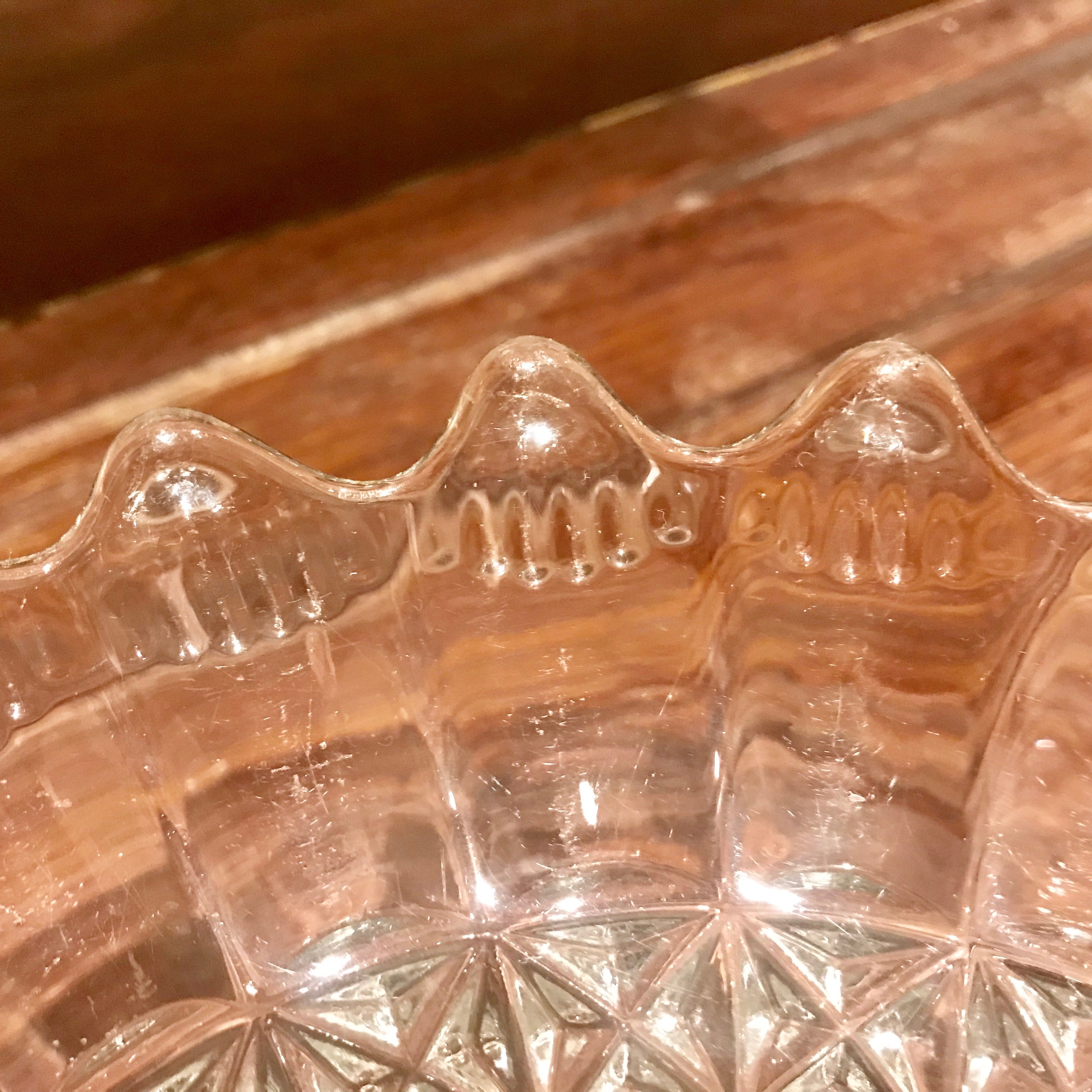 Vintage English Pressed Glass Fruit Stand – Vintage Farmhouse Antiques