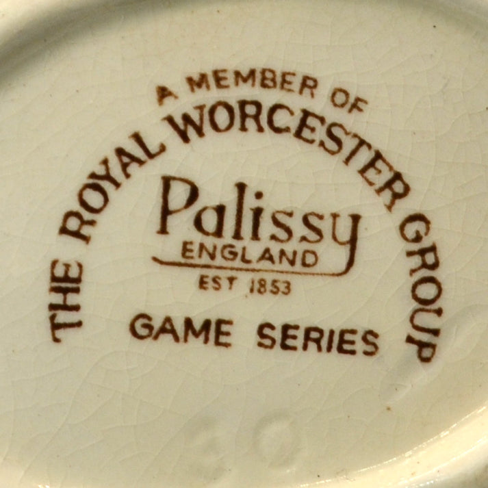 Royal Worcester Palissy China Game Series Woodcock and Quail Milk Jug ...