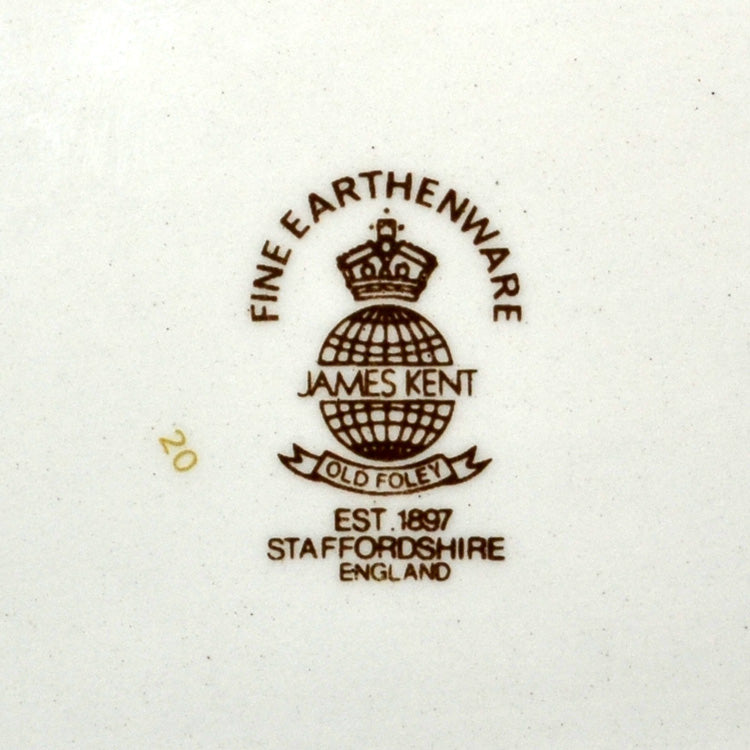 James Kent Old Foley Chinese Rose China Tray Plate – Vintage Farmhouse ...