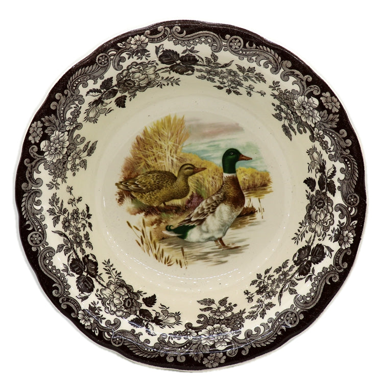Vintage Royal Worcester Palissy China Game Series Mallard Ducks Servin ...