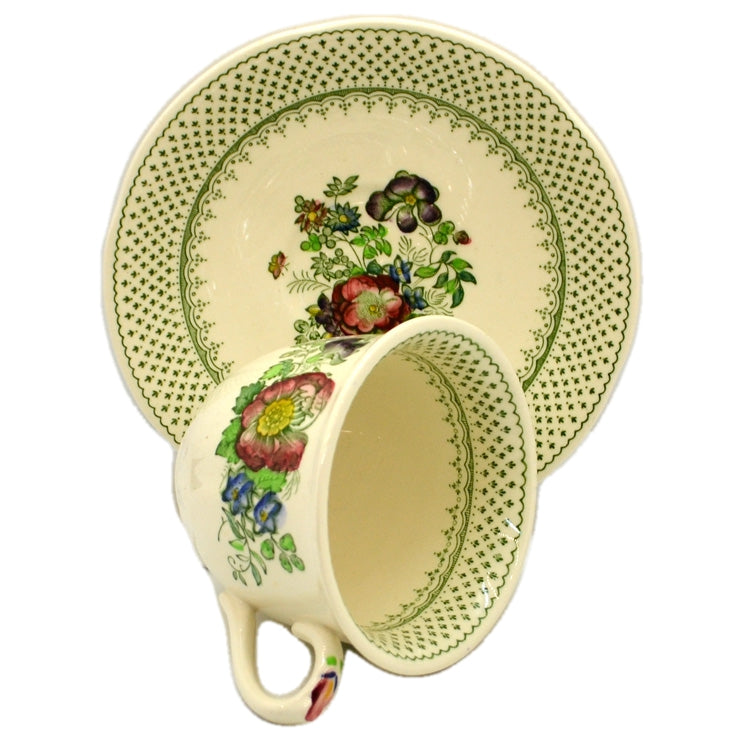 Masons Paynsley Green China Teacup and Saucer – Vintage Farmhouse Antiques