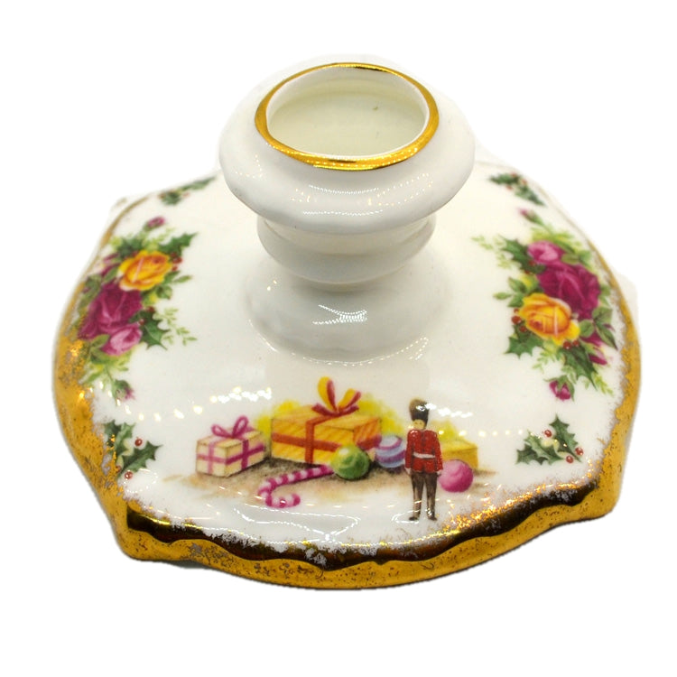 Royal Albert China Christmas Magic Candle Stick – Vintage Farmhouse ...