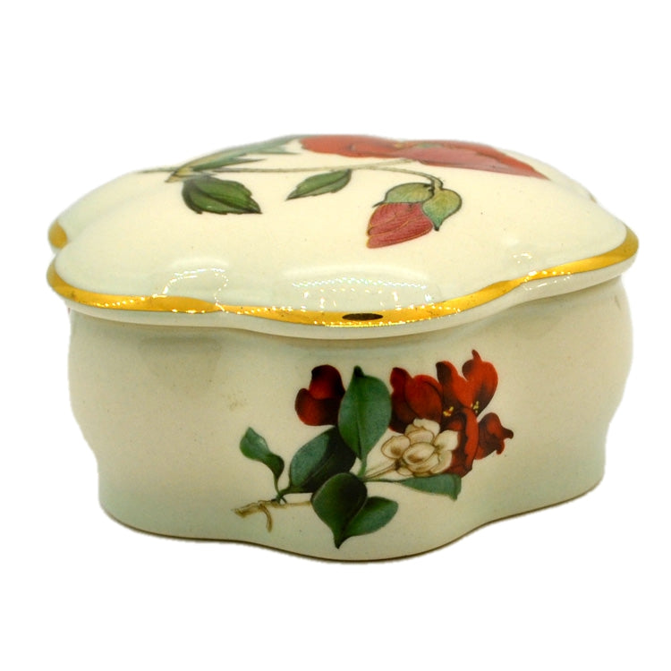 Royal Worcester Palissy China Lidded Trinket Dish – Vintage Farmhouse ...