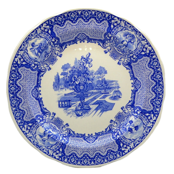 Spode Blue Room China Seasons Dinner Plate – Vintage Farmhouse Antiques
