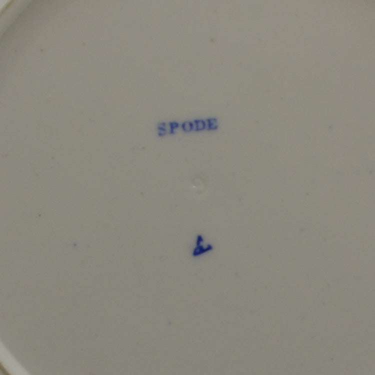 Antique Spode Blue and White China Temples or Broseley Plate – Vintage ...