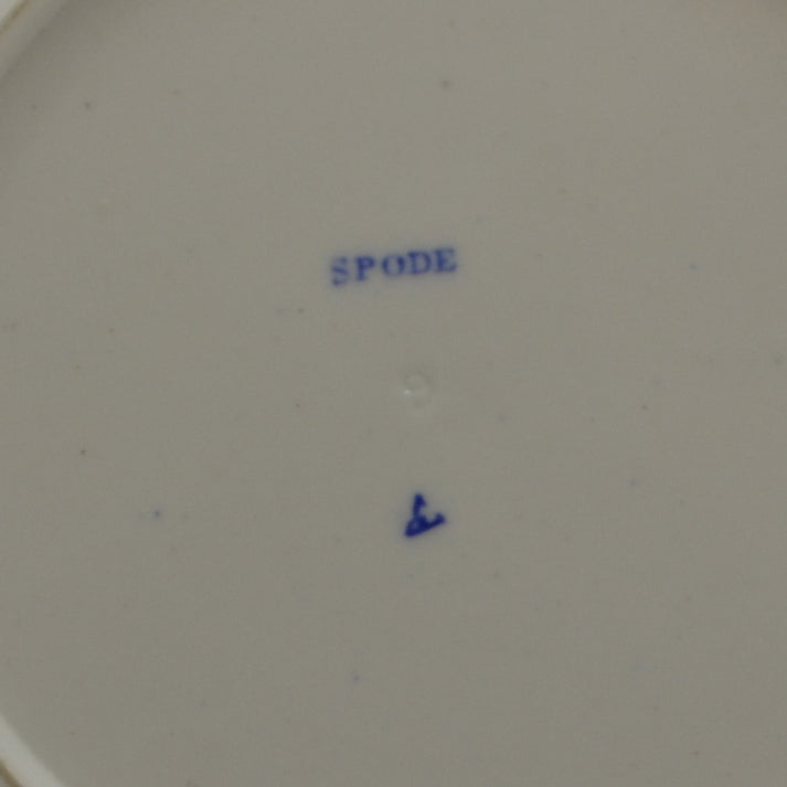 Antique Spode Blue and White China Temples or Broseley Plate – Vintage ...