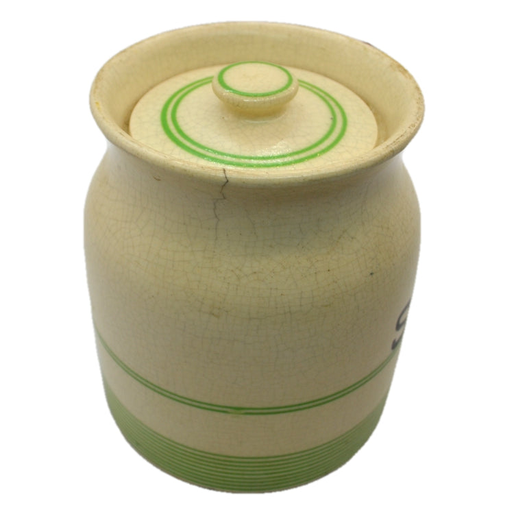 TG Green Kleen Kitchen Ware Sultana Jar – Vintage Farmhouse Antiques