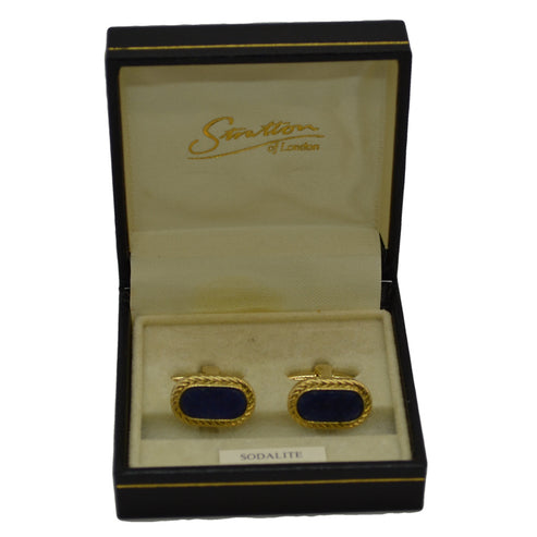 Vintage Stratton Blue Sodalite Boxed Cufflinks – Vintage Farmhouse Antiques